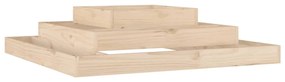 Truhlík 110 x 110 x 27 cm masivní borové dřevo,  823871