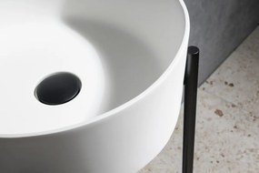 Sapho THIN kulaté umyvadlo na desku 38 x 14 cm bílá matná WN548