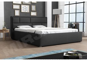 Čalouněná postel s úložným prostorem a roštem Nido, Rozměr postele: 180x200, Potah: Victoria 14 867