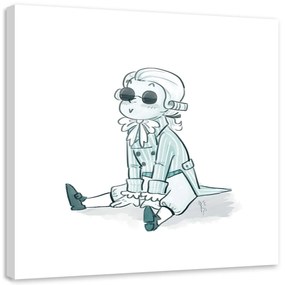 Gario Obraz na plátně Mini Robespierre - Daniela Herrera Rozměry: 30 x 30 cm