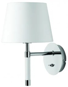 Venice Frandsen , nástěnná lampa, bílá/chrom Frandsen lighting 570300