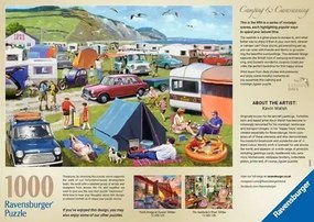 RAVENSBURGER Puzzle Leisure Days č.5: Kempování a karavaning / 1000 dí
