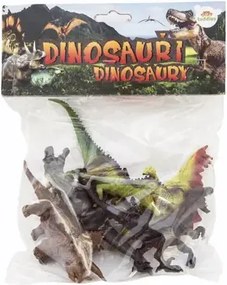 TEDDIES Dinosauři / Figurky / Plast / 6 ks / 14-19 cm / od 3 let
