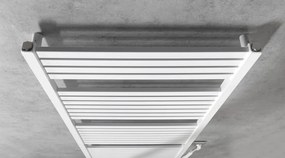 Aqualine, TONDI-E elektrické topné těleso, rovné, 600x1690 mm, 800W, bílá, DE490T