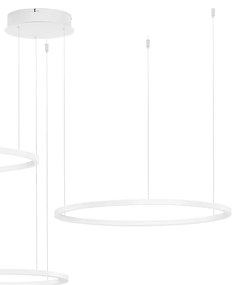 LED lustr Purple 180 bílé