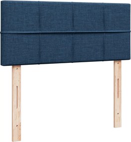 Box spring postel s matrací černá 120x190 cm textil 3288133