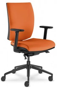 LD seating Kancelářská židle LYRA 235-AT bez područek Mechanika s posuvem sedáku GALERIE - Čalounění LD seating LÁTKY 1 / DINO, ERA, ONE 2021