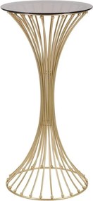 Designový odkládací stolek Xylander 50 cm zlatý
