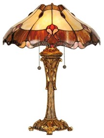 Stolní lampa Cambria v Tiffany stylu