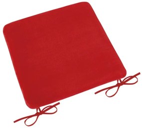 Bellatex Sedák hladký Korall micro 40x40 cm červená