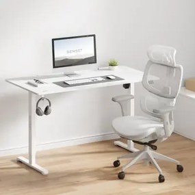 SENSE7 NOBU světle šedá / Kancelářské ergonomické křeslo / nosnost 130