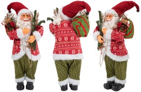 Tutumi, vánoční figurka Santa Clause XL 87cm KL-21X39, vícebarevné, CHR-06980