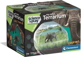 CLEMENTONI Mini terárium Slon / Kreativní sada