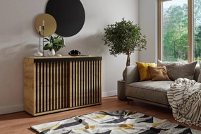Komoda MALANI DUPLO 120 - dub Craft zlatýlich 120x45x94cm