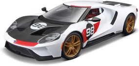 Maisto ford gt heritage 2021 1:18 bílá