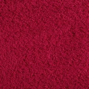 Premium ručníky SOLUND 4 ks červené 80 x 200 cm 600 g/m² 137411