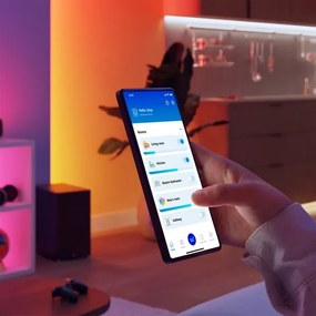 Philips -LED RGB+TW Stmív. stolní lampa SMART LED/9W/230V 2200-6500K Wi-Fi