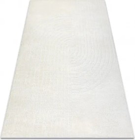 Dywany Łuszczów, AKCE: 80x150 cm Kusový koberec Mode 8587 geometric cream, béžová, chodba / předsíň