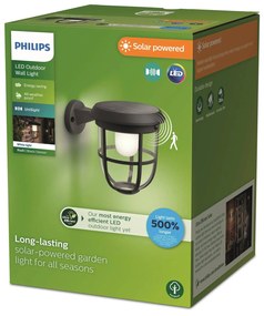 Solární nástěnné svítidlo Philips LED Radii