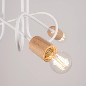 Sollux Lighting Lustr EMBER 3 bílý