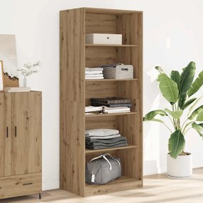 Šatní skříň dub artisan 80 x 50 x 200 cm kompozitní dřevo 3307728