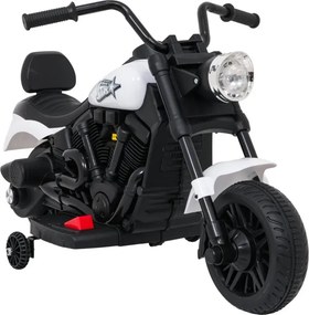 Elektrická motorka STAR bílá