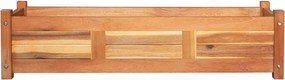Vyvýšené záhony 2 ks akáciové dřevo 100 x 30 x 25 cm 3057522