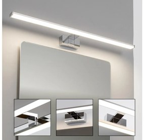 Brilagi - LED Koupelnové osvětlení zrcadla VESTRA LED/15W/230V 80 cm IP44 chrom FG-M1-C02-800-CHR