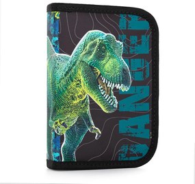 Karton P+P Penál 1 p. 2 chlopně, prázdný Premium Dinosaurus
