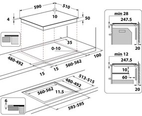 Whirlpool WL S7960 NE Indukční varná deska