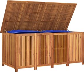Zahradní úložný box 175 x 80 x 75 cm masivní akáciové dřevo 319708