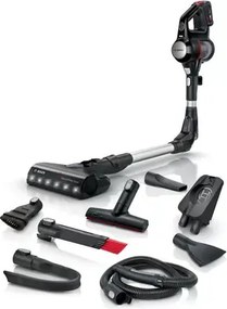 BOSCH BCS711PET černá / Aku tyčový vysavač / 18V / 0.3l / provoz až 40