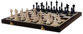 Drewmax GD367 - Šachy dřevěné z bukového dřeva 46x46cm