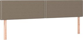 Box spring postel s matrací taupe 120x190 cm textil 3269927