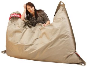 BeanBag Sedací pytel 189x140 comfort s popruhy khaki