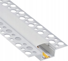 ECOLIGHT LED hliníkový profil 2m zapuštěný - SADA