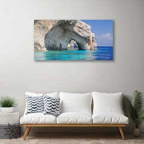 Obraz na plátně Moře Jezero Voda Krajina 100x50 cm