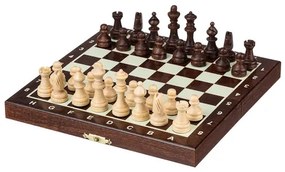 ČistéDřevo Malé magnetické dřevěné šachy
