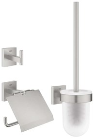 Grohe QuickFix Start Cube - Set doplňků pro toaletu 3 v 1, supersteel 41123DC0