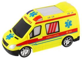 Teddies Auto RC ambulance plast 20 cm na dálkové ovládání
