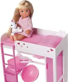 SIMBA Panenka Evi Love Evička Můj pokojíček / 12 cm / s postýlkou, pra
