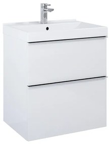 LOTOSAN Scarlet skříňka pod umyvadlo/desku 60cm, bílá lesklá AQ LN6805