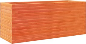 Zahradní truhlík voskově hnědý 110x40x46 cm masivní borovice 3282451