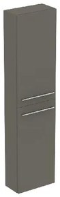 Ideal Standard i.Life S - Vysoká skříňka 400x210x1600 mm, 2 dvířka L/P, šedý matný křemen T5288NG