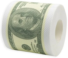 ONE DOLLAR Toaletní papír s motivem amerických dolarů