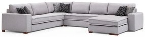 Rohová sedací souprava Lena Corner - Light Grey