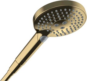 Hansgrohe Raindance Select S - Sprchová hlavice, 3 proudy, leštěný vzhled zlata 26014990