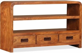 TV skříňka masivní akáciové dřevo 90 x 30 x 55 cm 244681