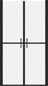 vidaXL Sprchové dveře matné ESG 91 x 190 cm [150842] Barva: Stříbrná