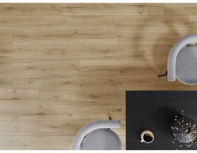 Mexen Buffalo, vinylová podlaha 1227 x 187 mm LVT Dryback 2,5 mm, PVC podklad, 4stranná V-drážka, dub, F1307-1227-187-255-4V1-01